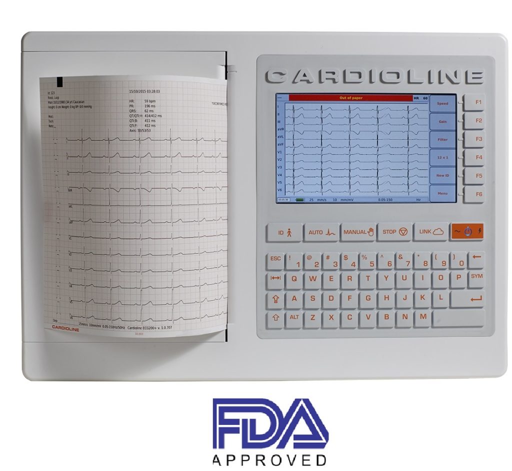 Cardioline ECG 200+ - margpharma.com